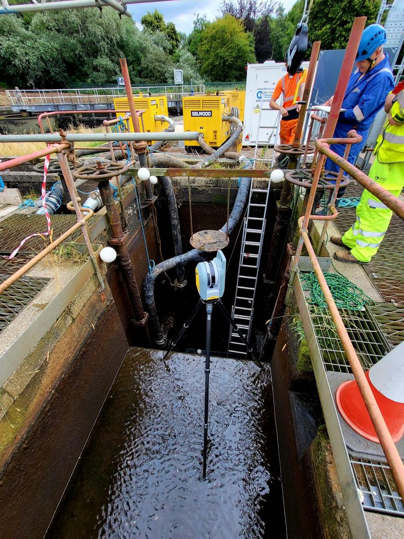 Undertaking a point cloud survey - Site Surveying Services